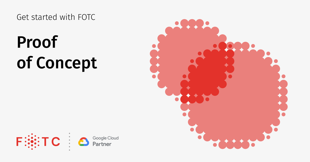 Google Cloud programme for startups – build a Proof of Concept with FOTC