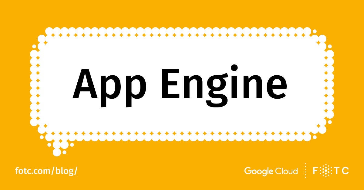 Faster application development with Google App Engine