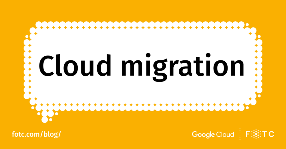 cloud migration why should my company do it? - FOTC cloud migration why should my company do it? - FOTC
